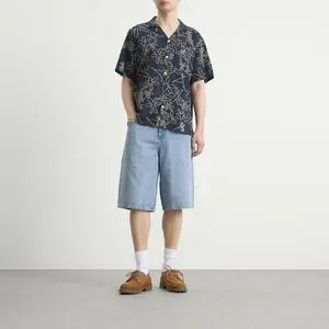 FORET Peer Embroidery Regular Fit Ss Shirt