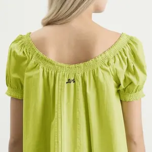 DAMSON MADDER Jayne Mini Dress - Celery
