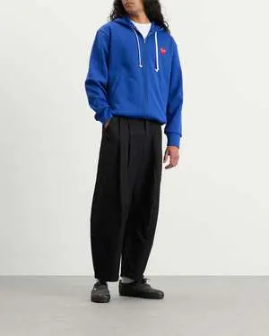 Play Comme Des Garcon Red Heart Zip Hoodie