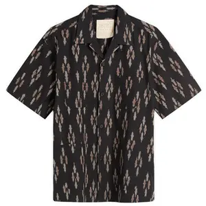 KARDO Pedro Handwoven Vacation Shirt - Black