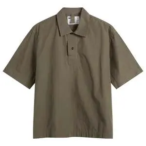 MARGARET HOWELL Offset Placket Polo