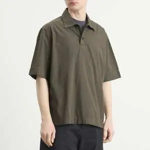 MARGARET HOWELL Offset Placket Polo