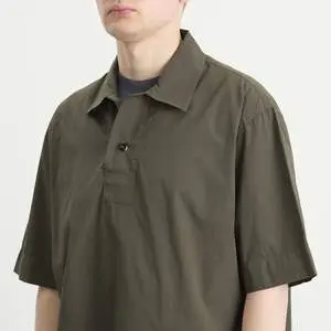 MARGARET HOWELL Offset Placket Polo