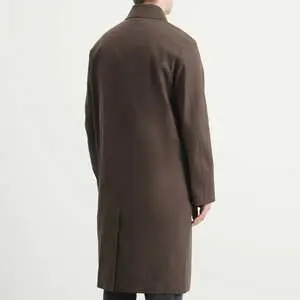 Dries Van Noten Water Repellent Double Faced Cotton Coat Jacket