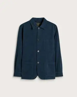Portuguese Flannel Labura Chore Jacket - Navy