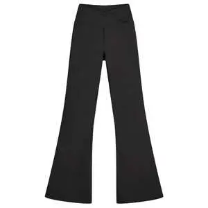 TALA Dayflex Wrap Flared Yoga Pants '30 - Shadow Black