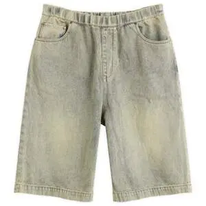 ENTIRE STUDIOS Spar Denim Shorts - Surface Wave