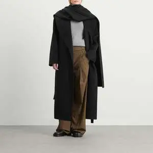 RÓHE Signature Double-faced Scarf Coat With Belt Jacket