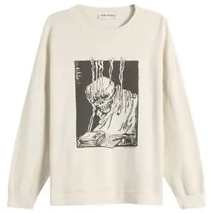 Our Legacy Angry Fan Mail Slack Sweatshirt - Ivory