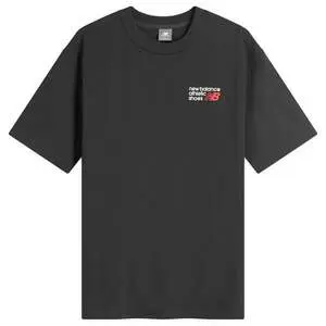 NEW BALANCE Nb Athletics Premium Logo Relaxed T-shirt - Black
