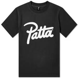 PATTA Basic Fitted T-shirt - Black