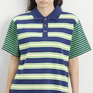 DAMSON MADDER Zia Rugby Shirt | 100% Cotton | End Clothing
