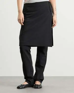 ST. AGNI Wool Sarong Pants