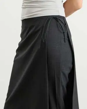 ST. AGNI Wool Sarong Pants