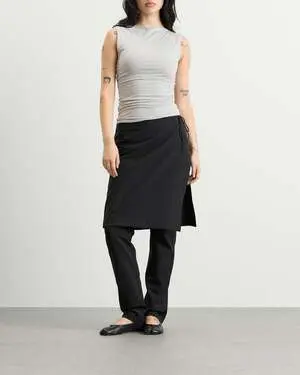 ST. AGNI Wool Sarong Pants
