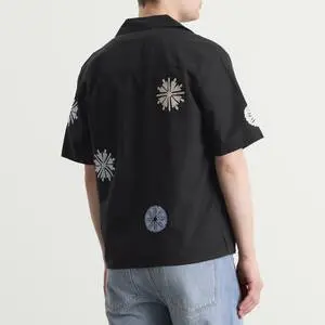 WAX LONDON Didcot Round Applique Vacation Shirt