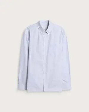 A.p.c. Mateo Pinstripe Oxford Shirt - Blue