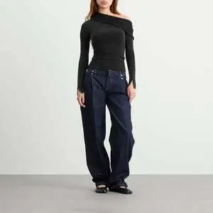 PEACHY DEN The Kylie Cold Shoulder Top