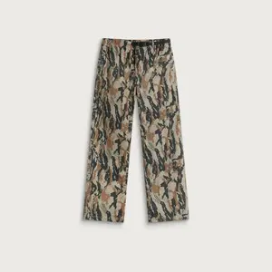 Gramicci Denim Straight Leg Pant - Bark Camo