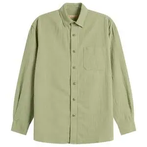 FRIZMWORKS Og Seersucker Shirt - Olive