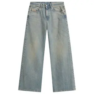 DIESEL® 1978 D-akemi Wide Leg Jeans - Blue