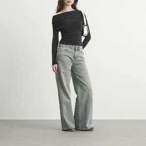 DIESEL® 1978 D-akemi Wide Leg Jeans