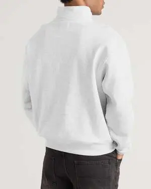 BUTTER GOODS Panel 1/4 Zip Sweatshirt