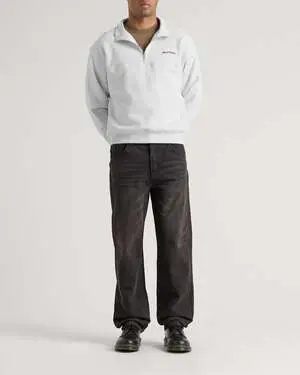 BUTTER GOODS Panel 1/4 Zip Sweatshirt