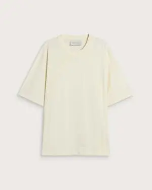 AMI Paris Tonal Big Adc T-shirt - Ivory