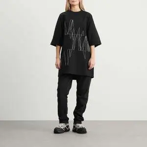 Rick Owens X Moncler Jumbo Shorts Sleeve T-shirt