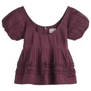 DAMSON MADDER Joy Blouse - Fig