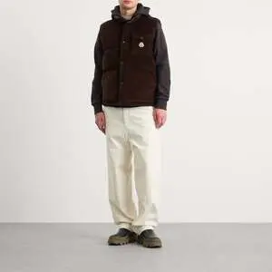Moncler Agen Vest Maxi Corduroy Gilet Jacket