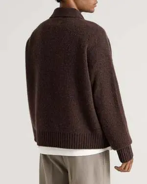 DANIEL SIMMONS Long Sleeve Knit Polo