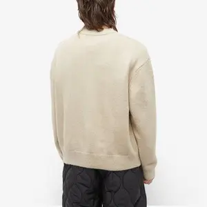 MKI MIYUKI ZOKU Mohair Blend Crew Knit Sweatshirt