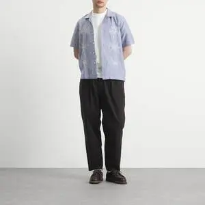 Universal Works Oxford Shirting Road Trip Shirt