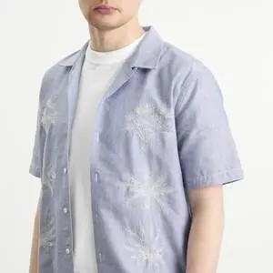Universal Works Oxford Shirting Road Trip Shirt