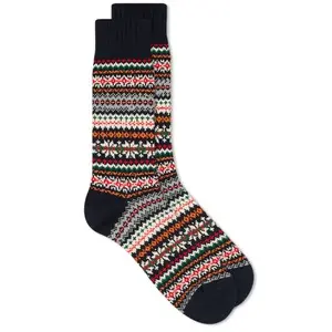 BEAMS Fair Isle Sock