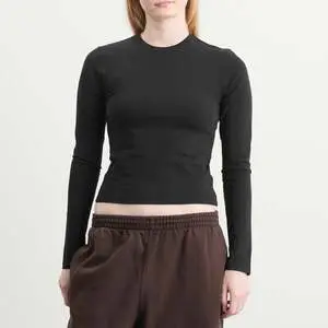 Good American Super Stretch Long Sleeve T-shirt