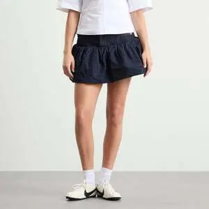 GANNI Denim Bubble Mini Skirt