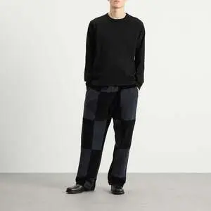 LES TIEN Heavyweight Binded Classic Long Sleeve T-shirt