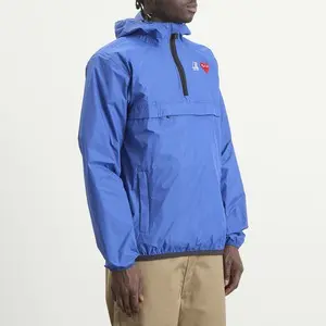 Play Comme Des Garcon X K-way Half Zip Packable Jacket