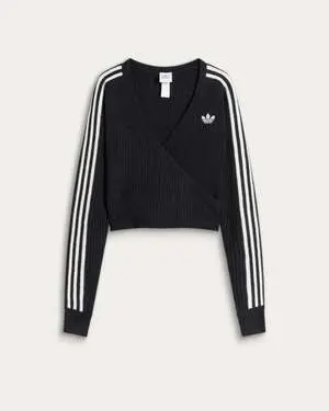 Adidas X Jennie Knit Wrap Cardigan - Black