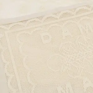 DAMSON MADDER Nonnas House Ercu Filet Lace Placemats