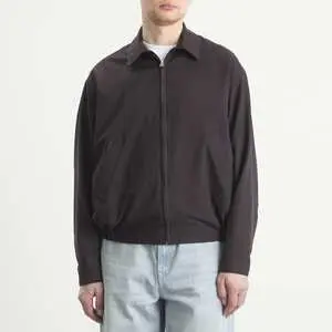 KAPTAIN SUNSHINE Wool Poplin Zip Blouson