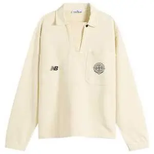 Stone Island X New Balance Polo - Ivory