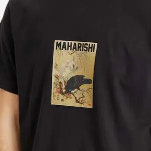 MAHARISHI Crow White Heron T-shirt