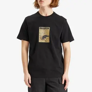 MAHARISHI Crow White Heron T-shirt