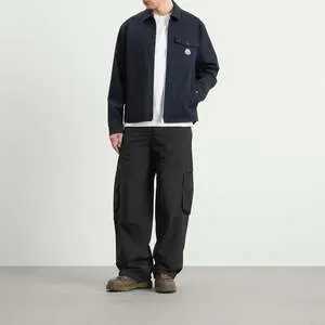 Moncler Gabardine Cotton Shirt Jacket