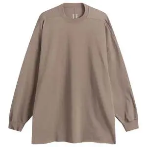 Rick Owens Long Sleeve Tommy T-shirt - Dust