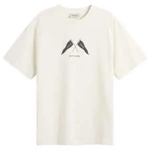 FORET Pennant T-shirt - Cloud